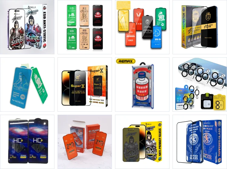 3d Large Radian Toughened Glass High Quality Anti-fingerprint Anti ...