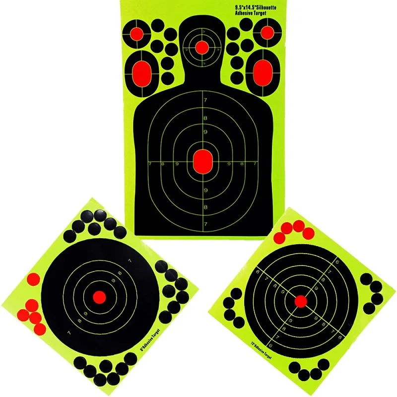 12x18 inch Hunting Training Targets Splatter Paper Targets Stickers ...