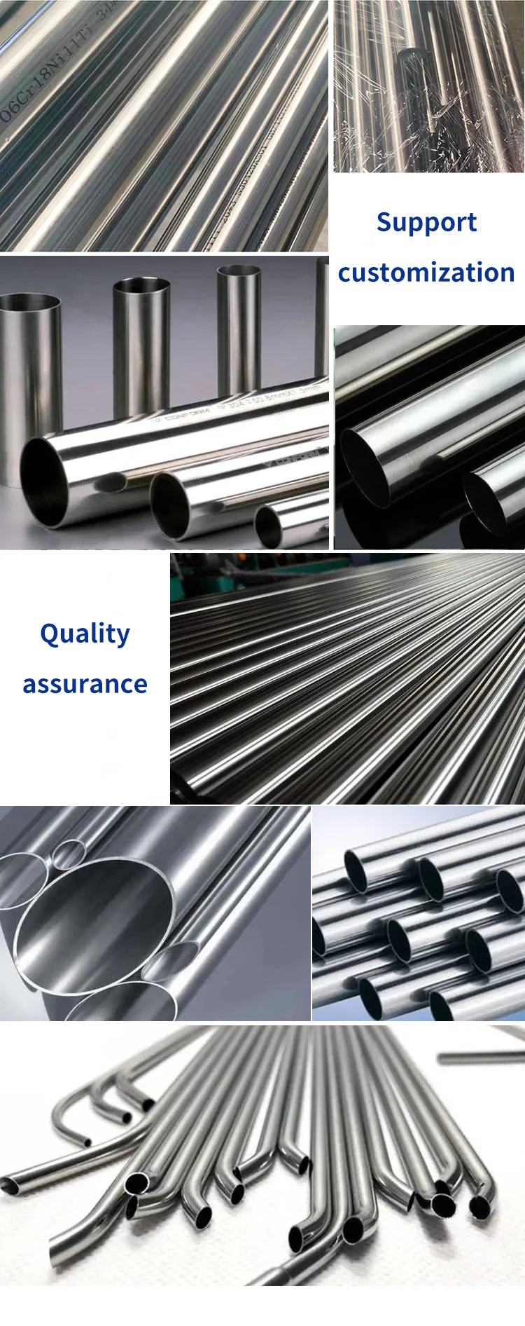 Stainless Steel Seamless Round Rectangular Tube/stainless Steel Pipes ...