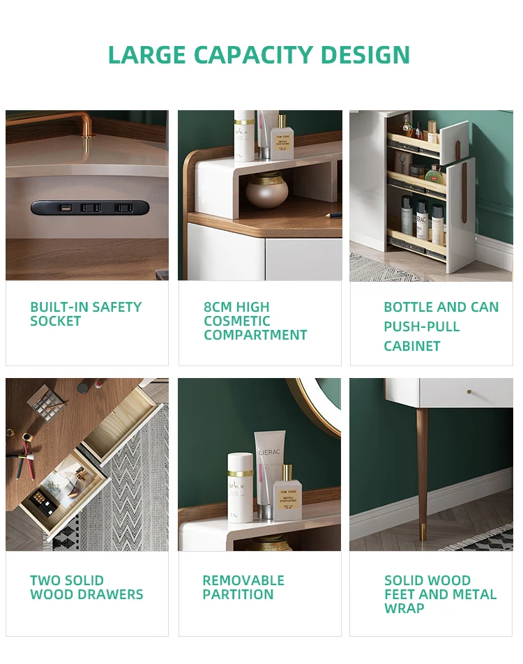 Modern Kommode Makeup Dressing Desk Comoda Vanity Commode Maquillaje ...