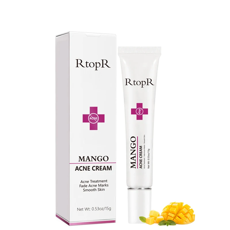 Rtopr-crema Para El Acné,Crema Facial Con Mango Antiacné,Control De ...