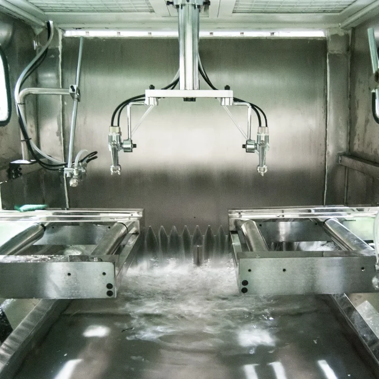 Automated Spray Paint Machine for Wood Cladding Panels