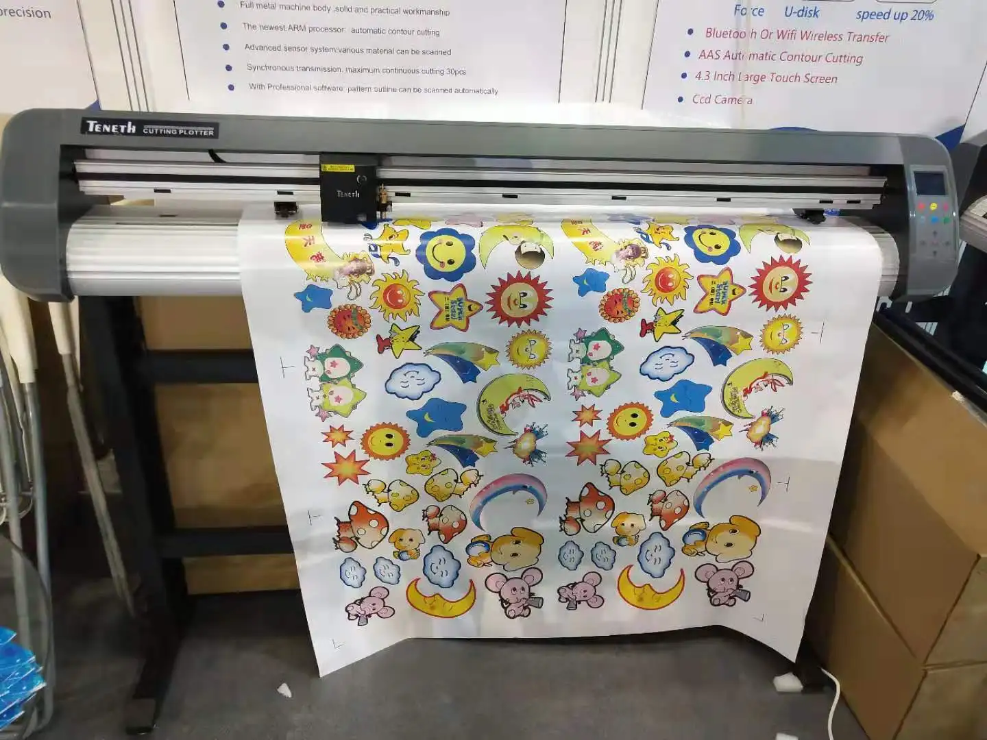 TENETH 1650 Garment Pattern Cutting Plotter - Precision & Speed