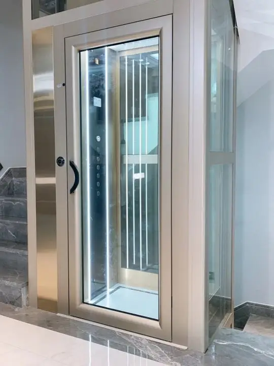 Hydraulic Mini Residential Lift Elevator Small Home Passenger Elevator ...