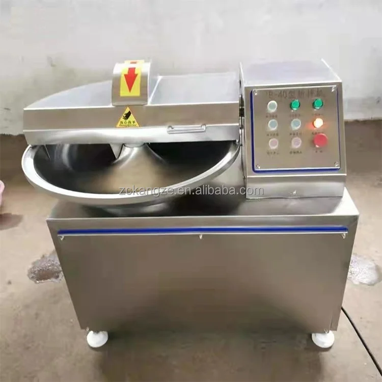 20l 40l 80l 125lcommercial Meat Bowl Chopper Frozen Meat Cutter Machine ...