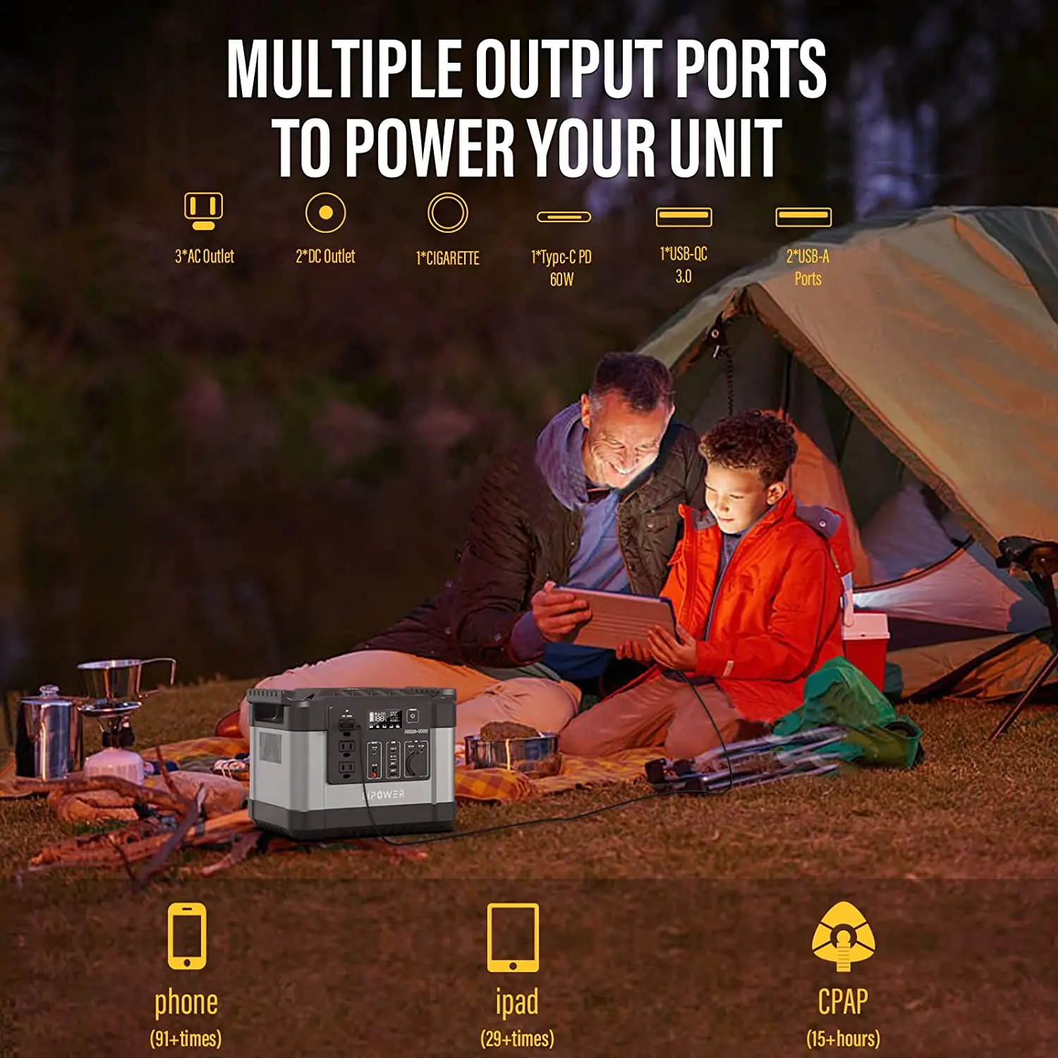 Oem Order Quickly Deliver Goods 1000w Portable Power Station Lithium ...