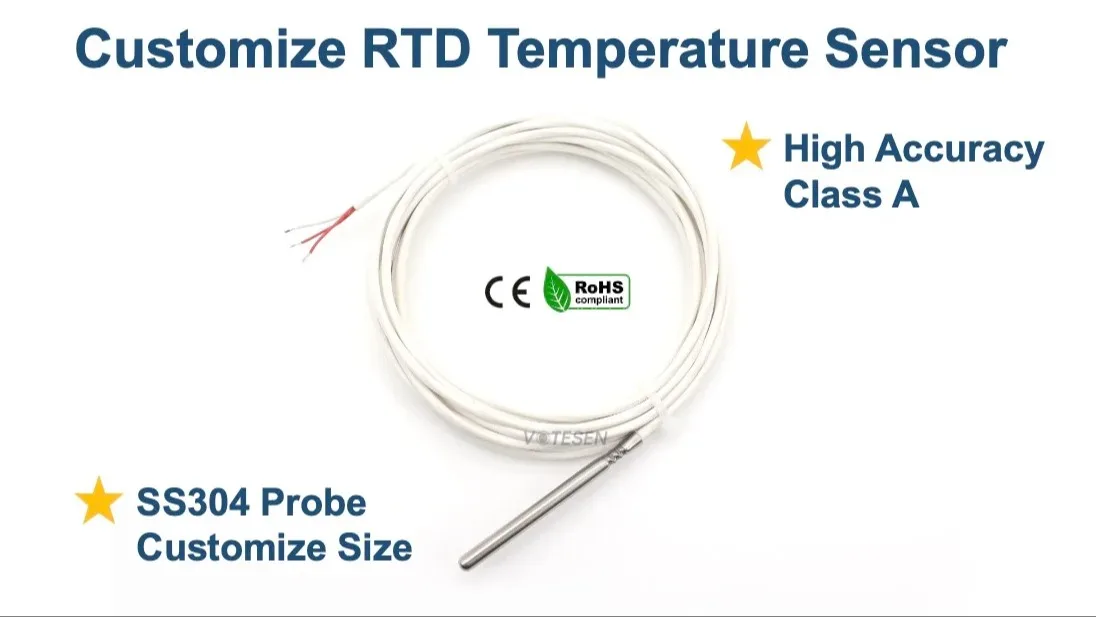 Rtd Sensor Pt100 Pt1000 Temperature Sensor - Buy Customized Pt100 Pt1000 Temperature Sensor ...