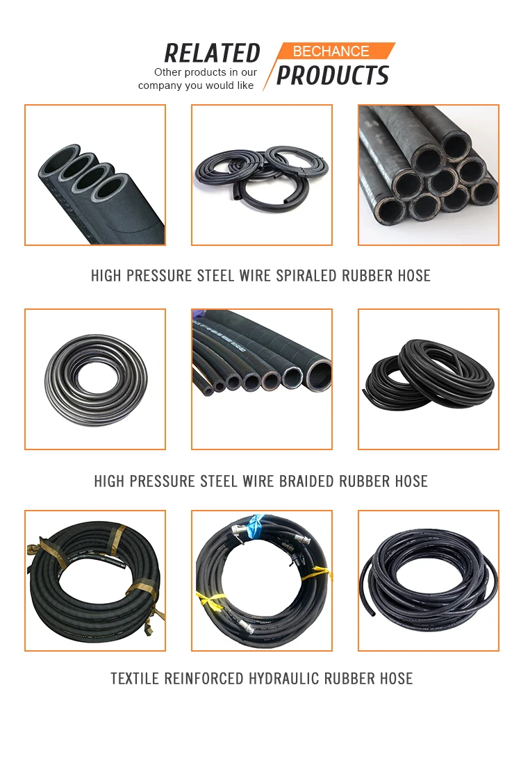 Hydraulic Blowdown Assembly Rubber Hose Forklift Truck High Pressure ...