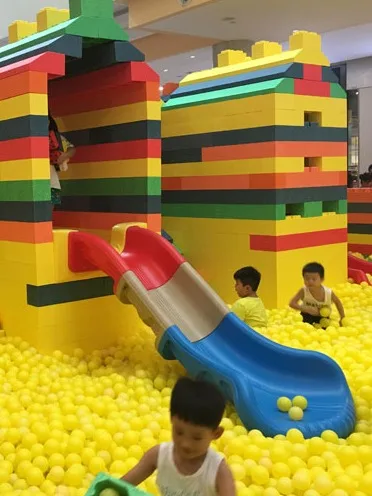 Creative Kids Large Building Foam Block Indoor Playground Interactive ...