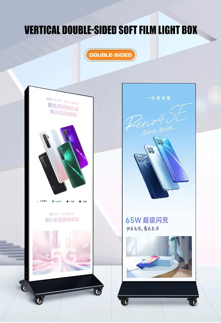 New 3g 4g Wifi Usb Digital Led Poster Display for Mobile Advertising ...