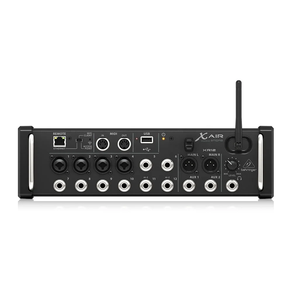Behringer X AIR XR12 - 12-Channel Digital Mixer with Wi-fi