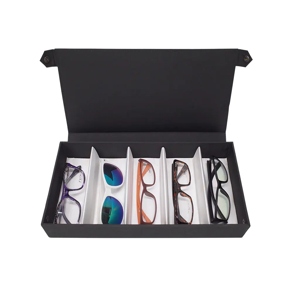 Portable Display Showcase Eyeglass Display Tray Sunglasses Organizer ...