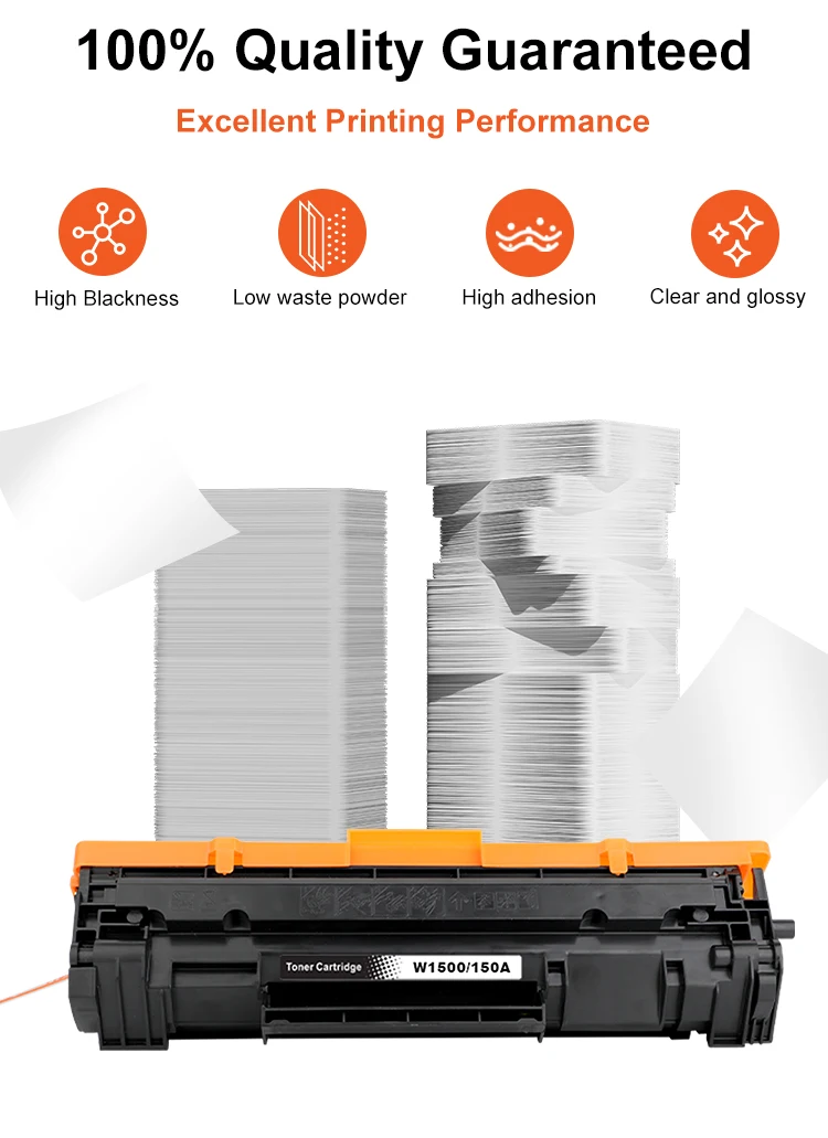 Topjet W1500A W1500 150A Premium Cartridge Laser Toner With Chip ...