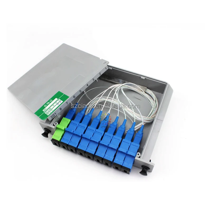 Fiber Optic Plc Splitter 1x2 1x4 1x8 1x16 1x32 1x64 Plc Splitter ...