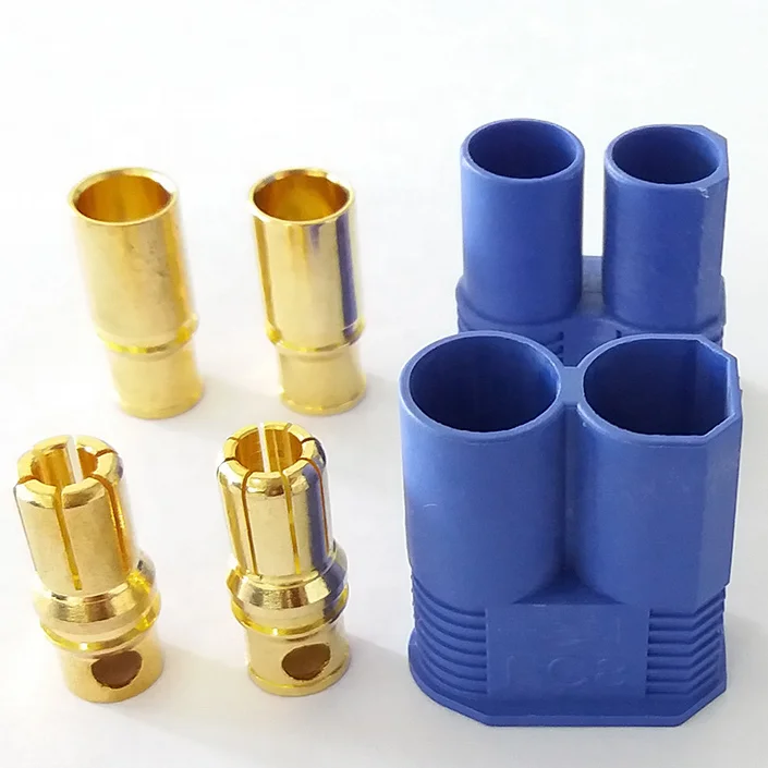 Ec8 Connector 8mm Gold Bullet Plug Male Female Banana Plug Connector ...