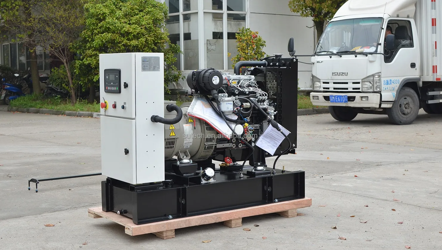 Boat Vessel Power Seawater Cooled Generator 30 40 50 60 100 Kw Hp With ...