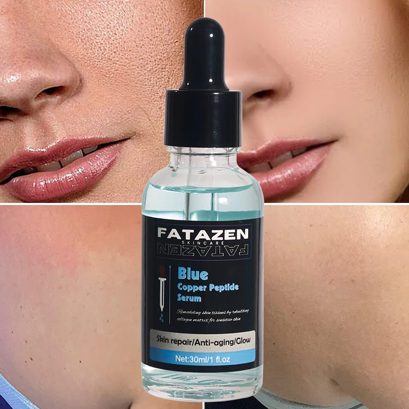 Private Label Beauty Products Blue Copper Peptide Face Serum Oem Odm ...