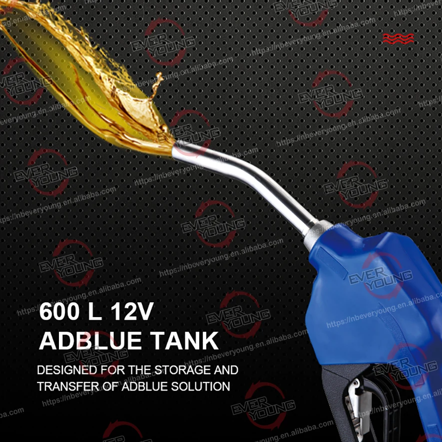 600L Urea Tank with 12V Adblue Pump - Efficient Transfer