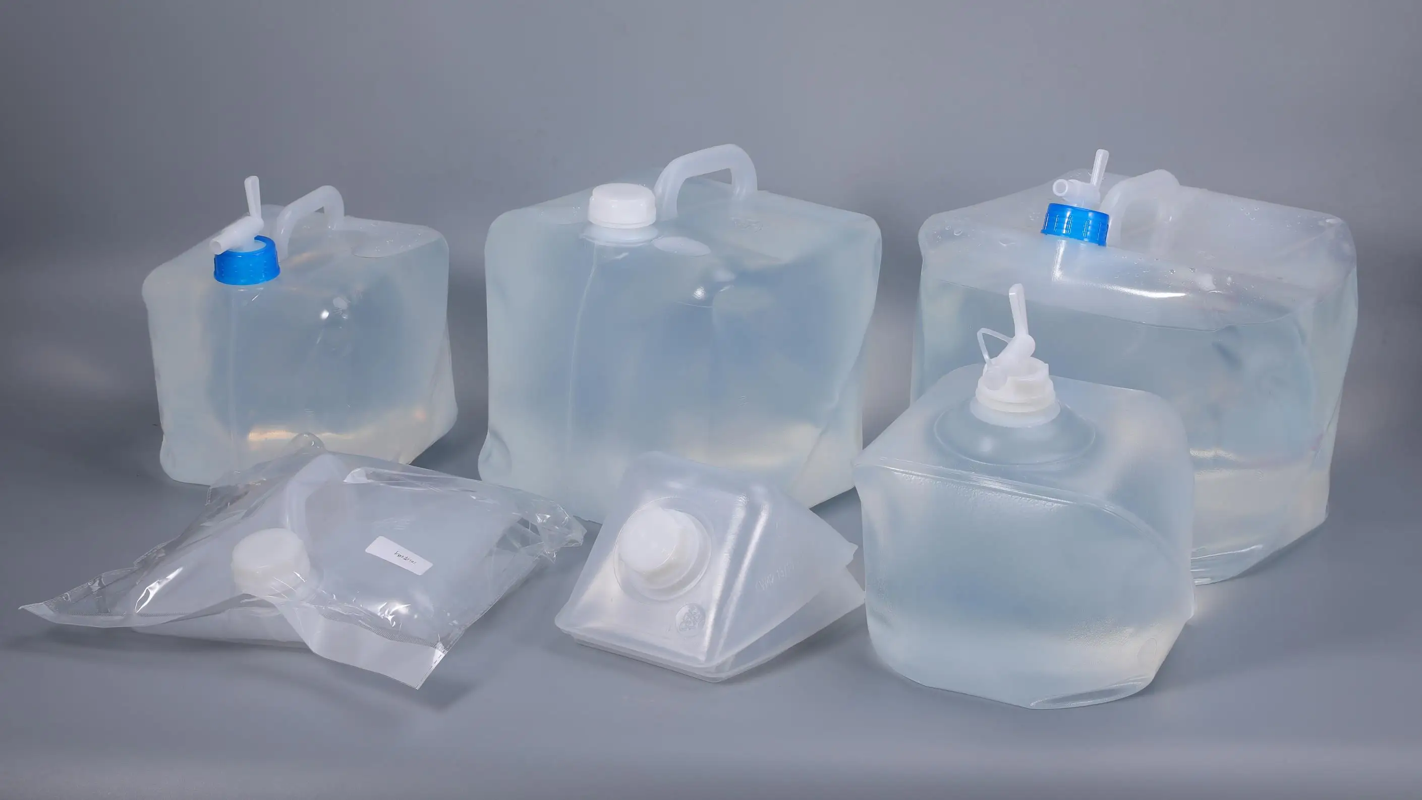 20 Liter 5 Gallon Empty Square Plastic Bucket With Scale Line for ...