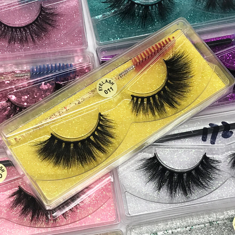 Wholesale3DFluffy-Like Volume 5D Faux Mink Eye Lashes Set Vendors ...