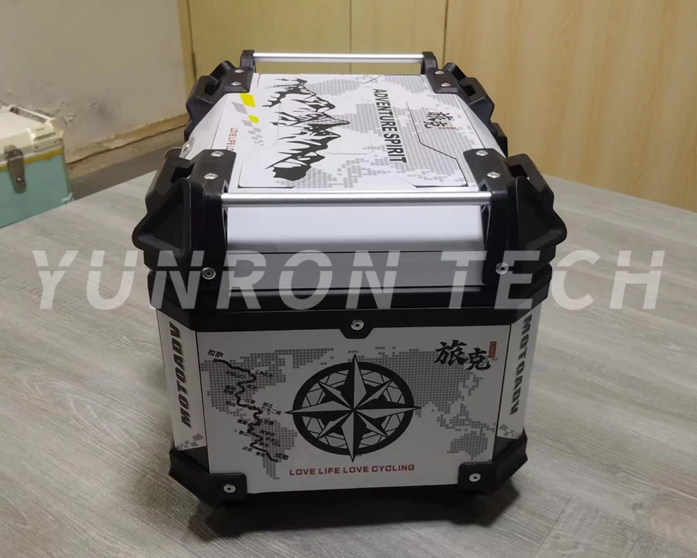 Motorcycle Storage Luggage Scooter Back Box Tail Box PP Plastic ...