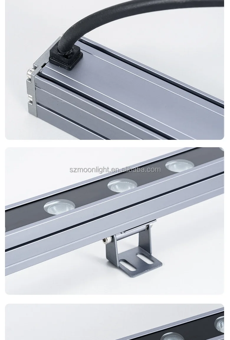 Facade Lighting DMX Controller Led Wall Wash Light RGBW Outdoor IP65 ...