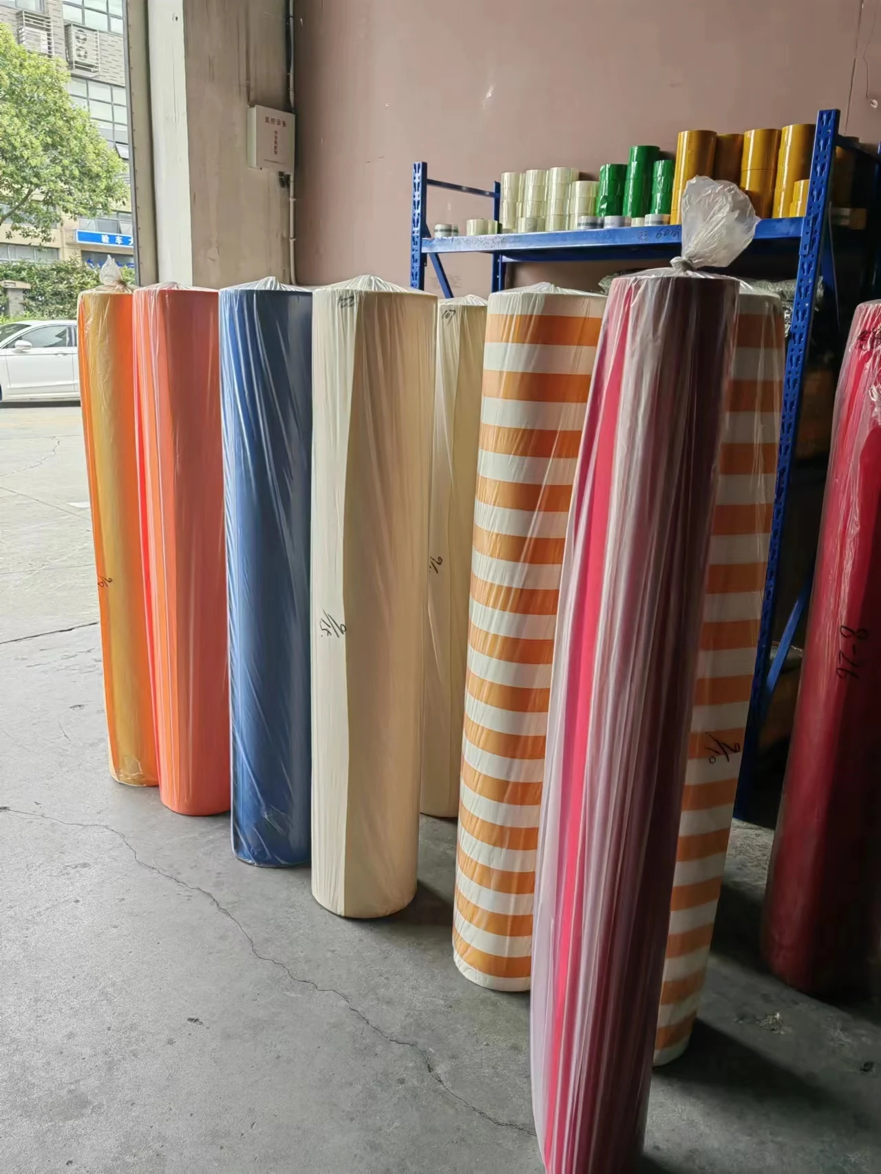 Quality Factory Outdoor Spun Polyester Fabric For Waterproof Awning ...