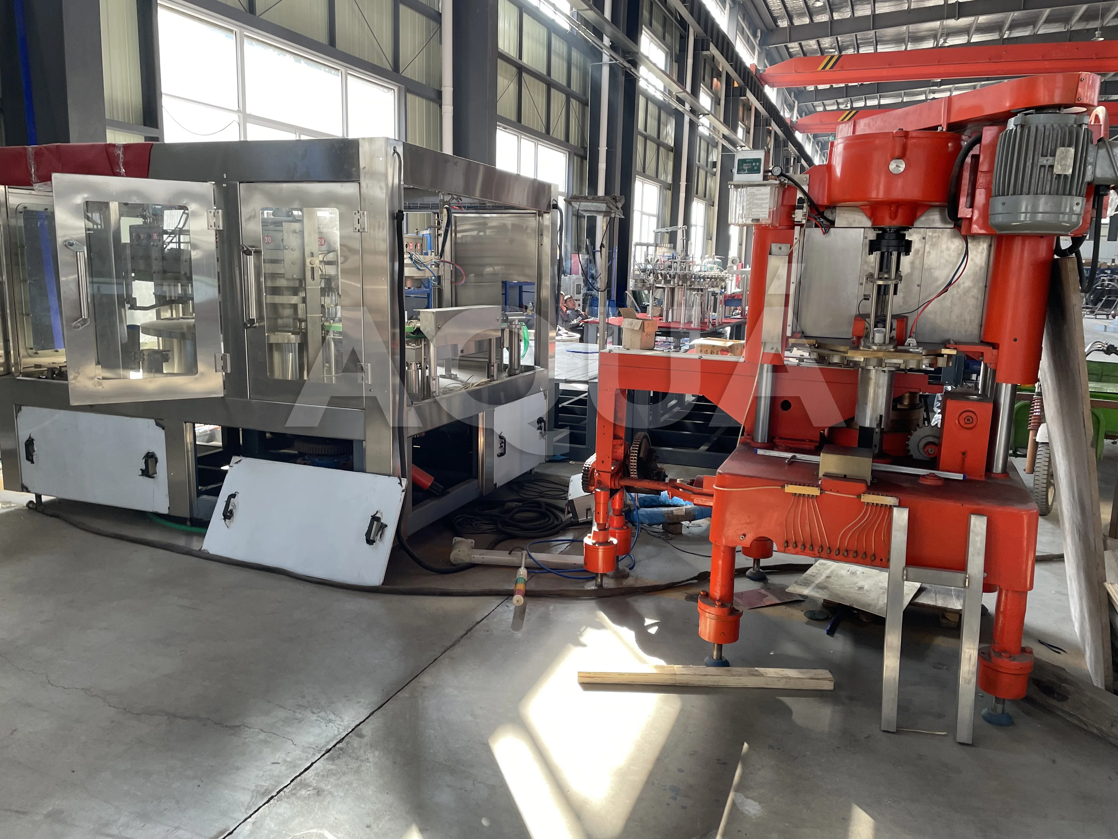 200CPM Aluminum Can or Glass Bottle Beer Bottle Filling Machine / Beer ...