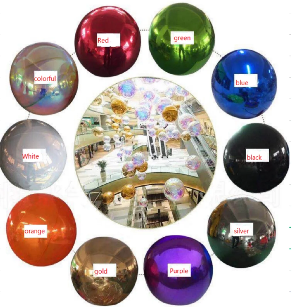 Star Pvc Inflatable Mirror Ball - Perfect for Wedding Events
