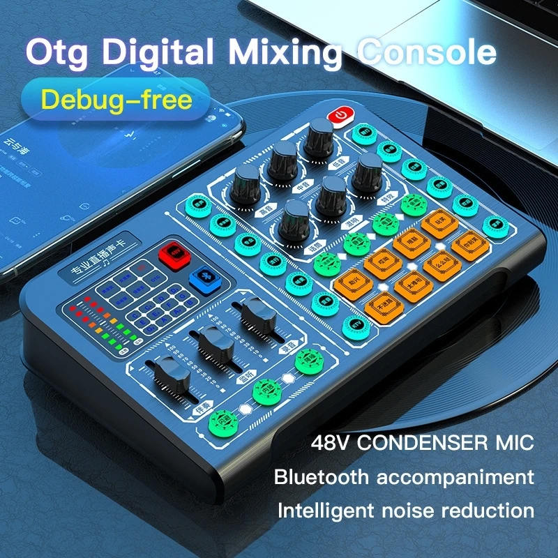M6 Live Sound Card - Versatile Wireless Voice Changer