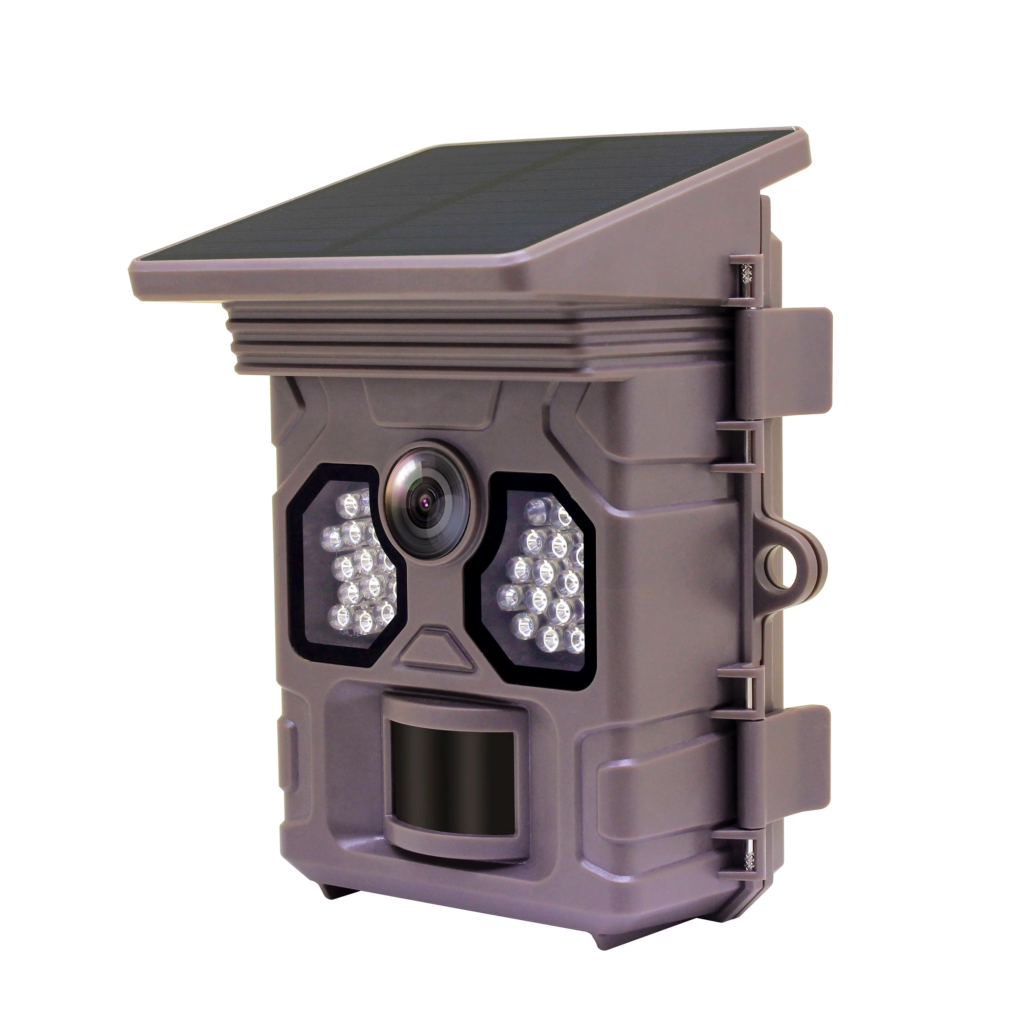 4k 48mp Solar Powered Wildlife Trail Camera Traps With 2500mah Li ...