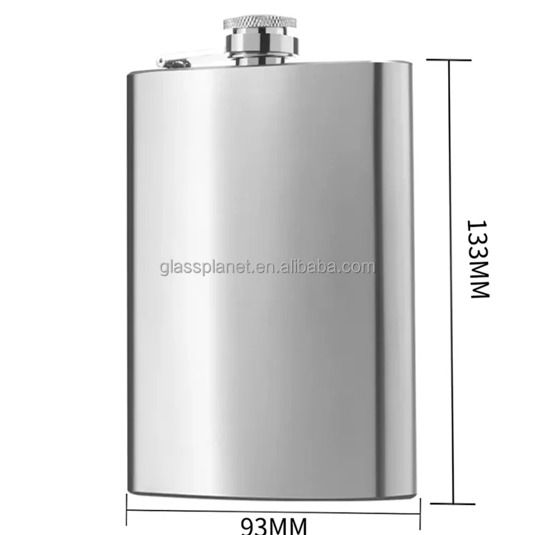 1oz - 18oz Leak Proof Stainless Steel Metal Hip Pocket Drinking Flask ...