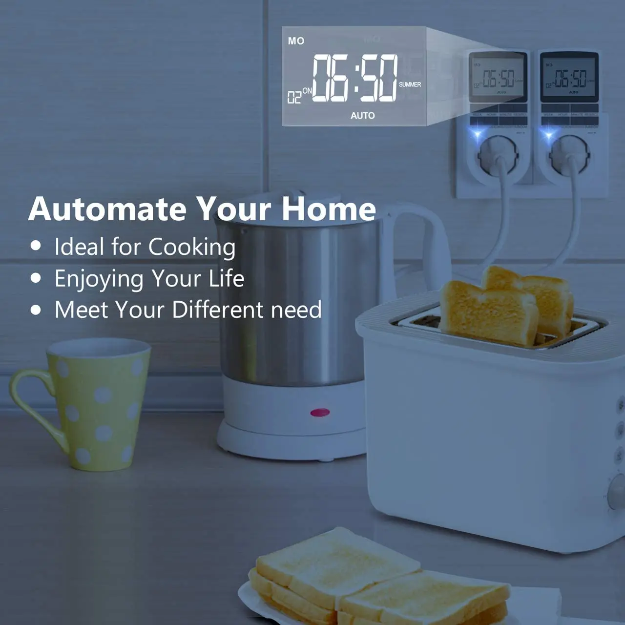 Smart Digital Light Timer Plug - Save Energy Efficiently