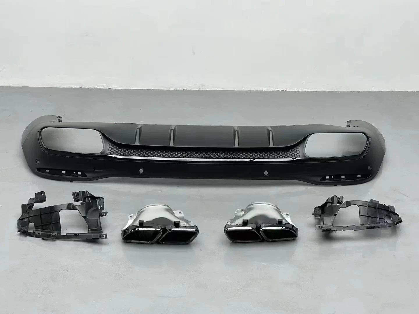 Genuine Rear Diffuser For Mercedes Benz Gle Class Gle450 Gle350 W167 ...