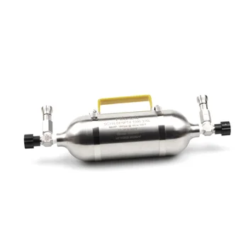 Swagelok Type Sample Bomb Ss316 Ss304 Single-ended Double-ended Gas Sample Cylinder - Buy ...