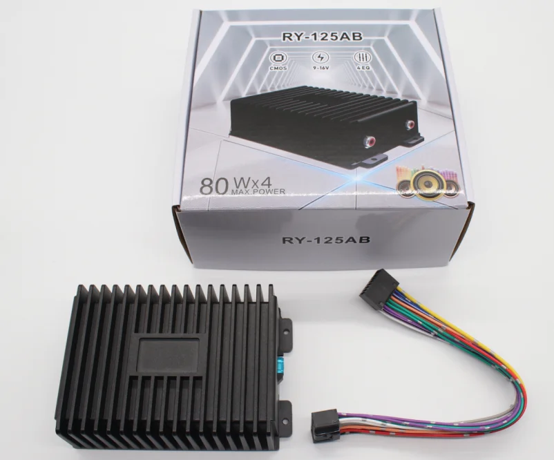 Mcx Ab Class 12v Digital Equalizer Power Sound System Car Audio Voice ...