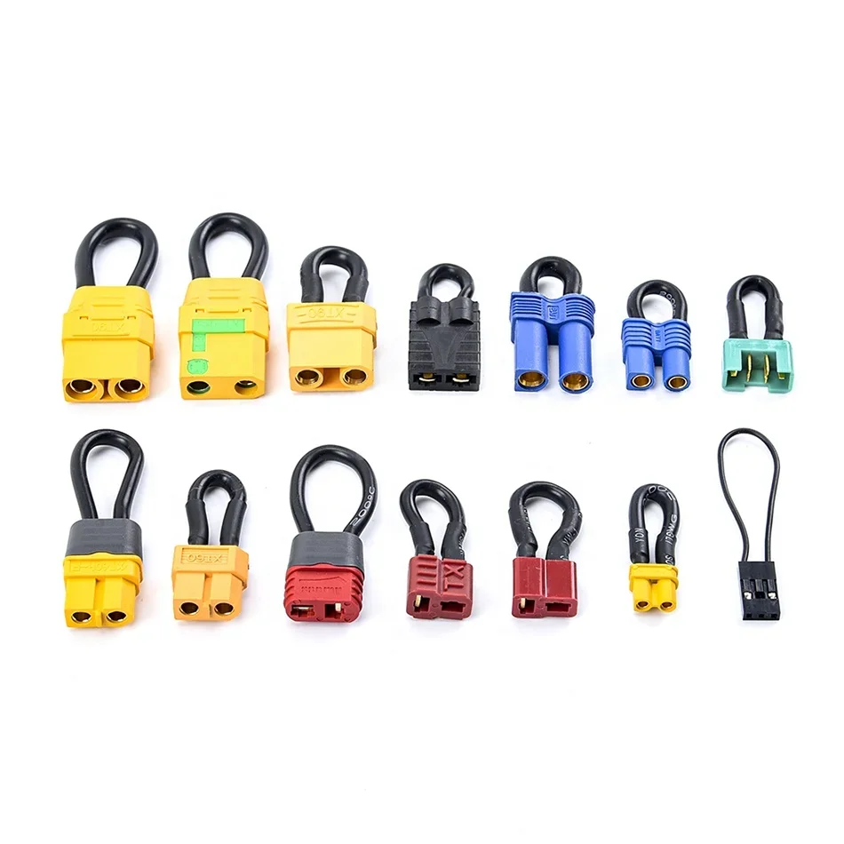 Loop Connector Short Circuit Battery Jumper Cable Wire Xt60 Xt90 Trx ...