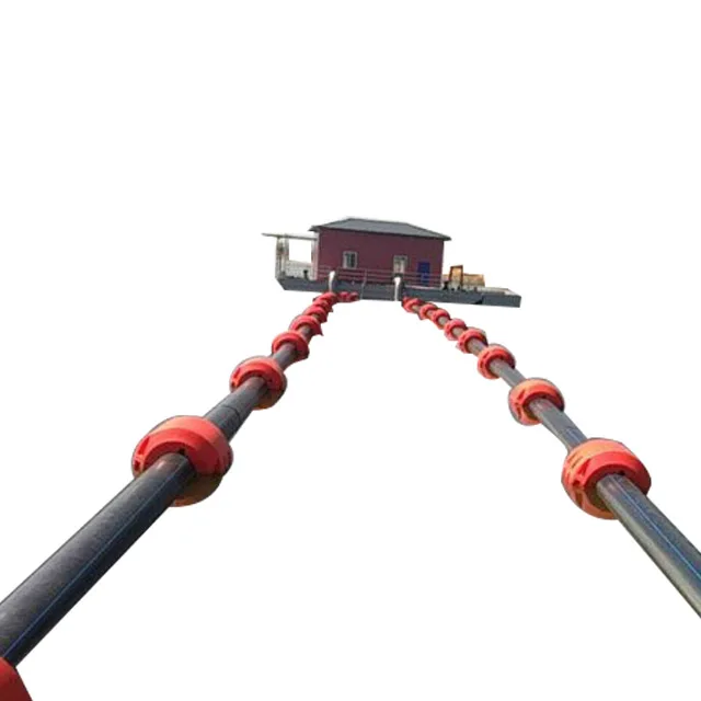 Floating Pump Station Floating Pipe Water Intake Pump Boat Agricultural ...