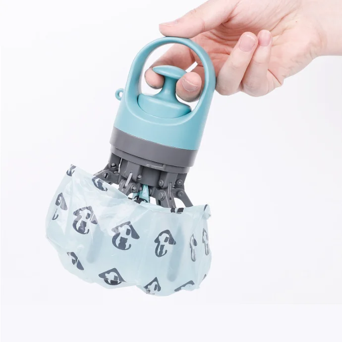Pet Waste Cleaner - ABS Claw Poop Scooper with Bag Dispenser
