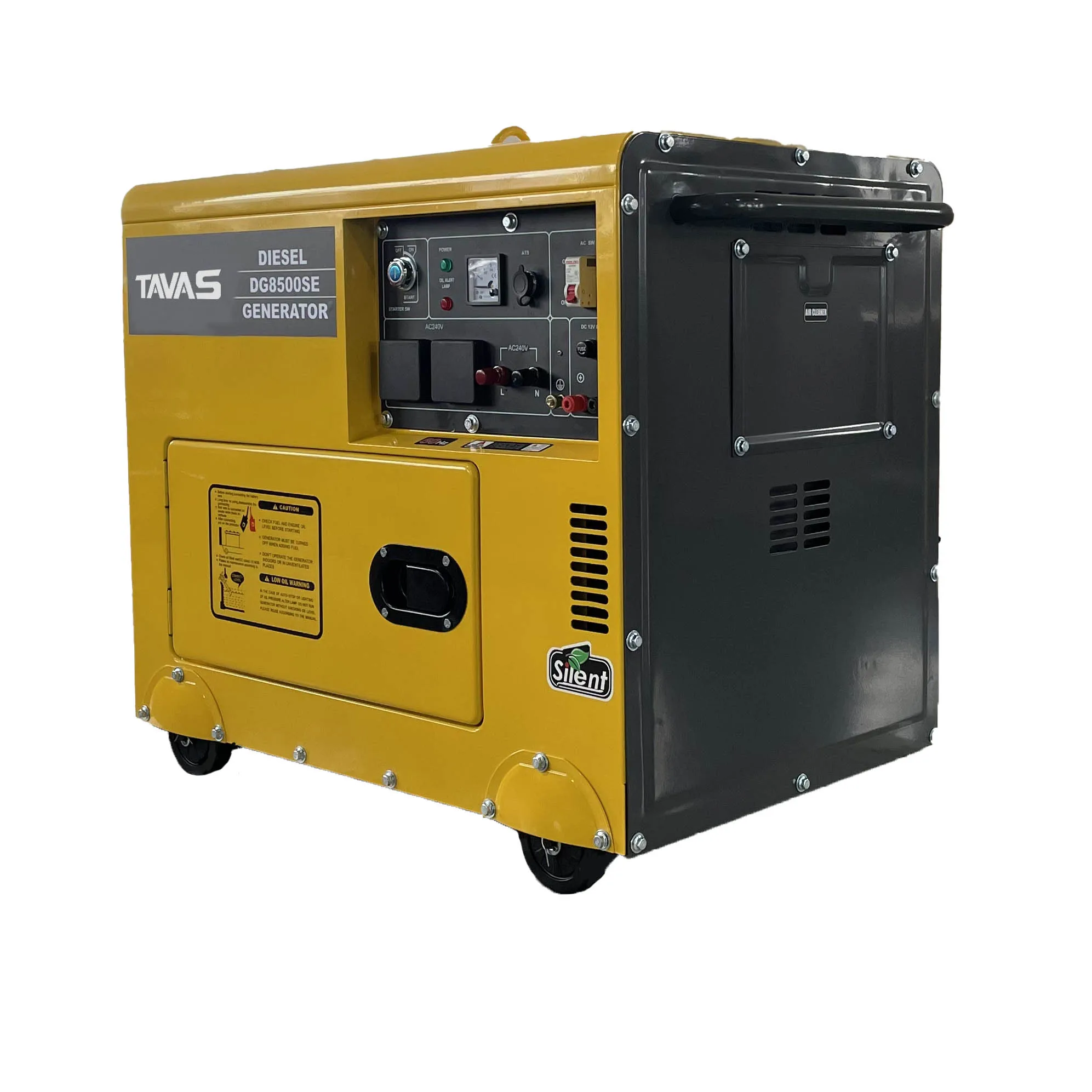 Tavas Diesel Generator Ac Three Phase 380 Volt 220v 6500 Watts 6.5kw ...