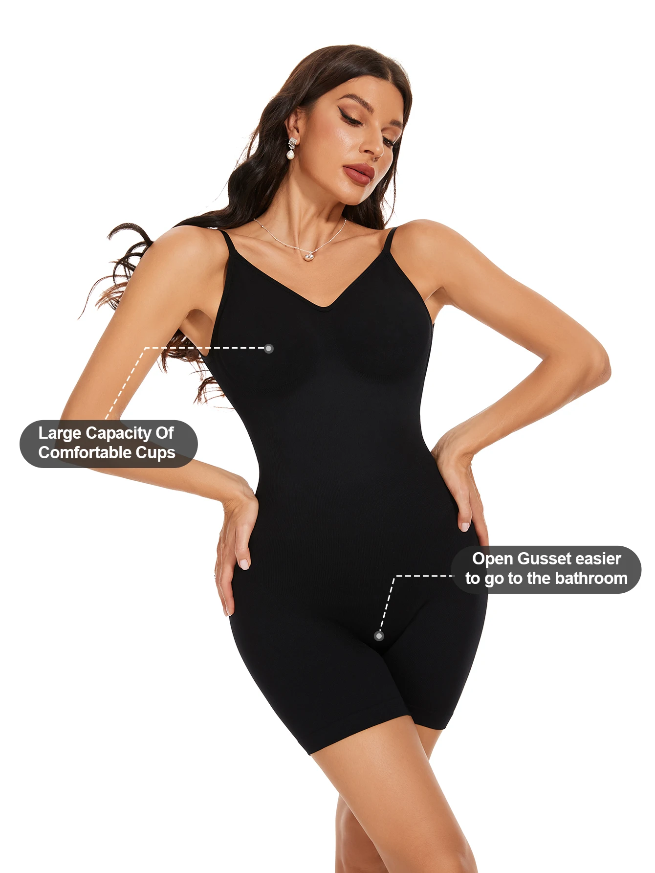 Slimming Seamless Full Body Shaper Tummy Tucker Fajas Colombianas ...
