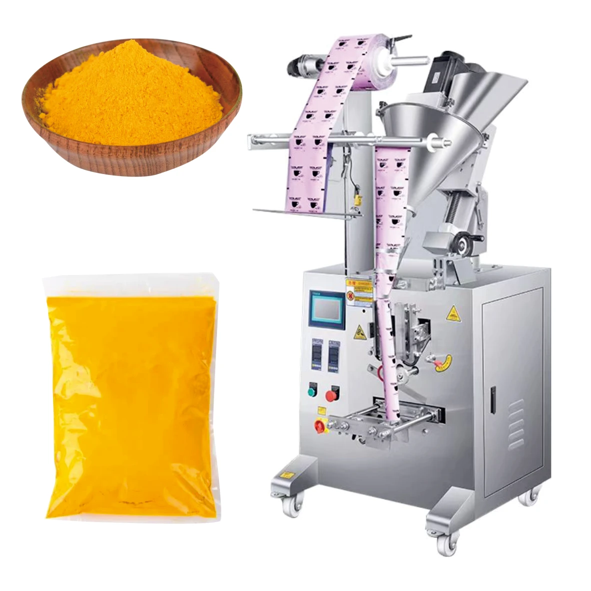Small Automatic Auger Packing Machine for Food for Corn Flour Protein ...