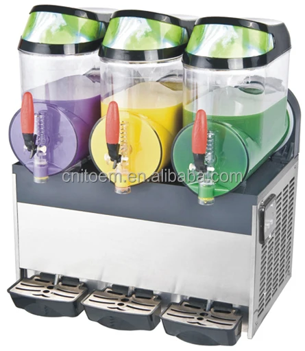 Automatic Ice Slush Machine Single Tank 10 L Industrial Smoothie Slush ...