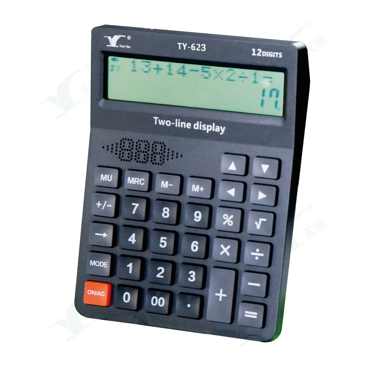 12 Digits Desk Calculator French Calculator Middle Customizable Desk ...