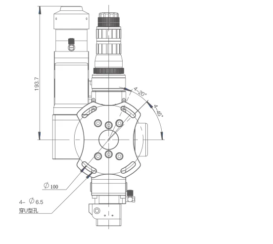 WSX Laser Welding Head ND15 - 1500W Handheld Efficiency