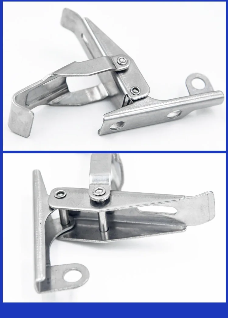 Stainless Steel SUS304 Toggle Draw Latch - 90 Degree Hasp Lock