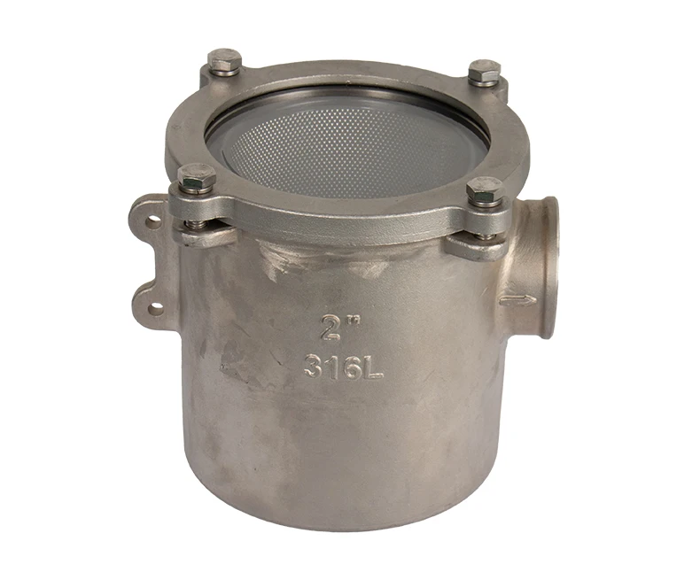 China Made Seawater Strainer Boat Fittings Stainless Steel 316L