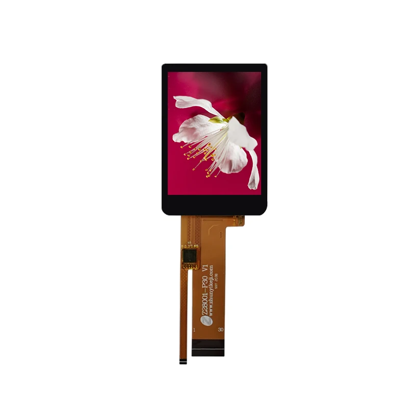 2.8" Inch 240x320 Ips Full Viewing Angle Mcu Interface Touch Tft Lcd Screen With Capacitive ...