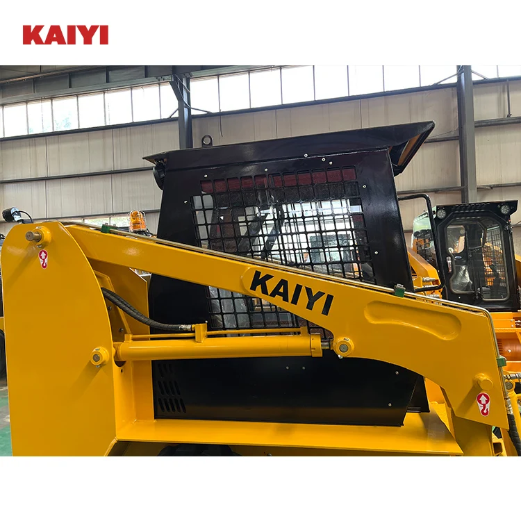 China Brand Mini Crawler Skip Steer Loader Smaller Wheel Loader With ...