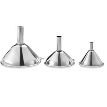 Stainless Steel 304 Mini Funnel Set 7.5cm| Alibaba.com